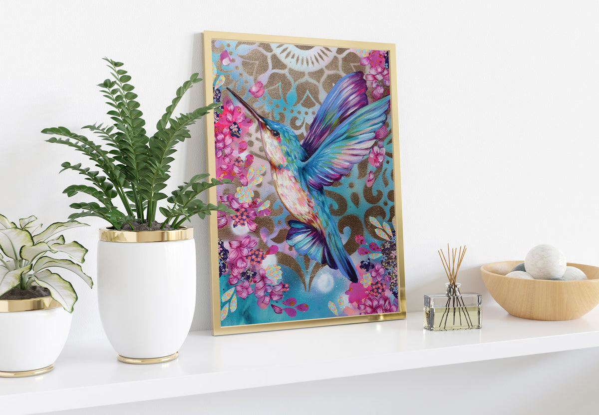 Kyoto Bloom - Signed A3 print – Sian Storey Art